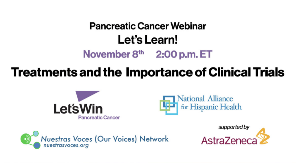 Let’s Learn Webinar: Pancreatic Cancer Treatments and the Importance of ...